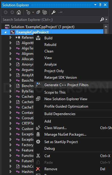 Generate C++ Filters - Visual Studio Marketplace