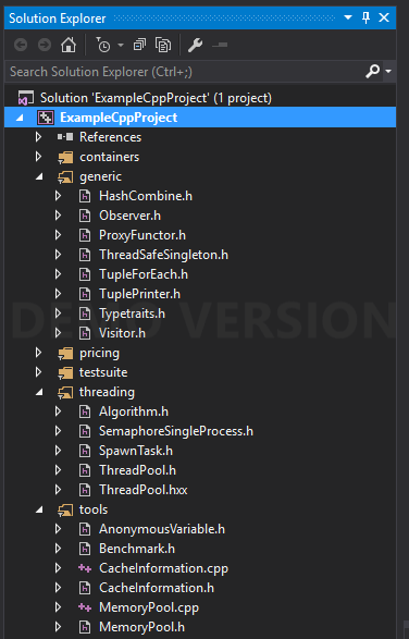 Generate C++ Filters - Visual Studio Marketplace